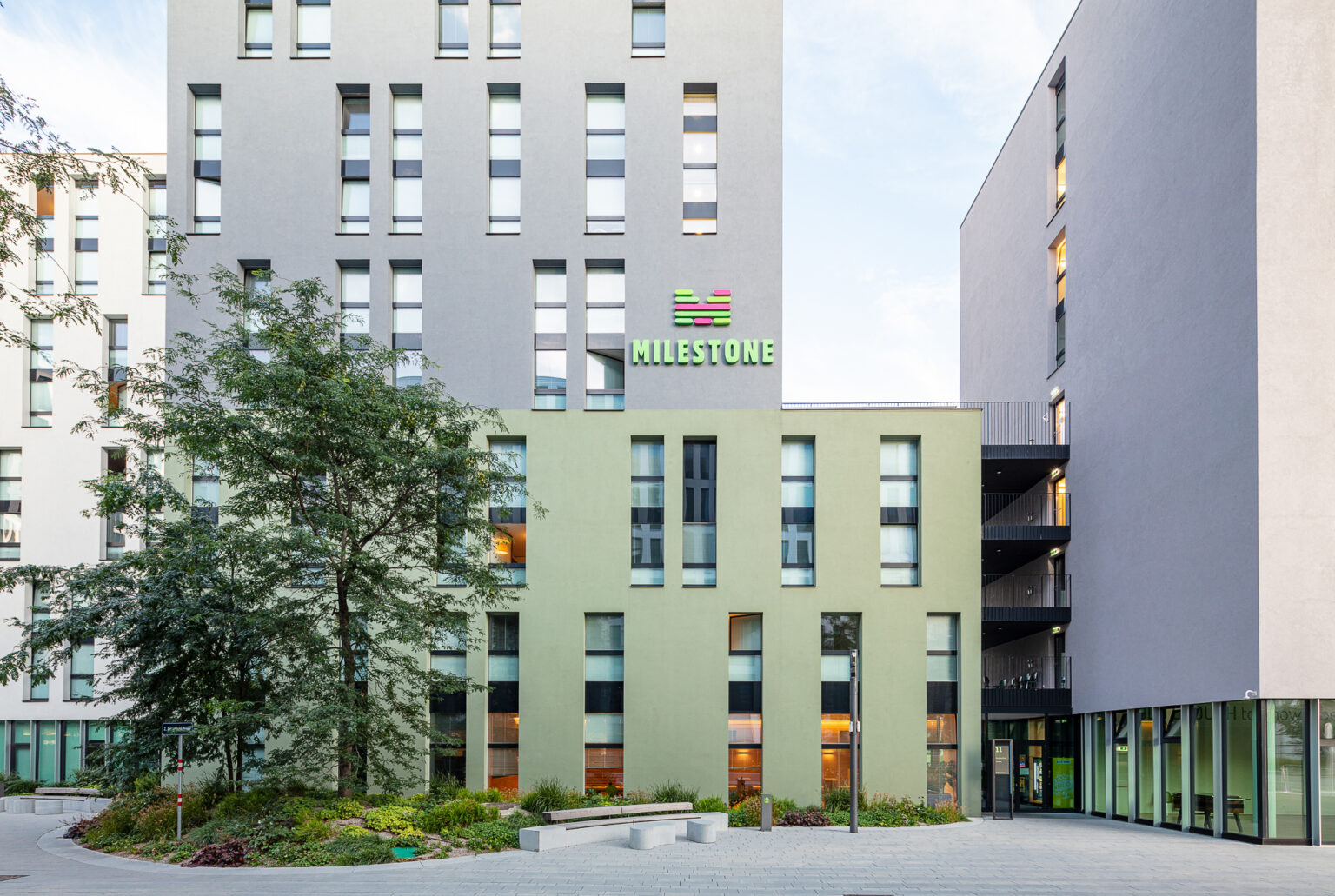 Fresh Student dorms in Vienna | Milestone by Tribera